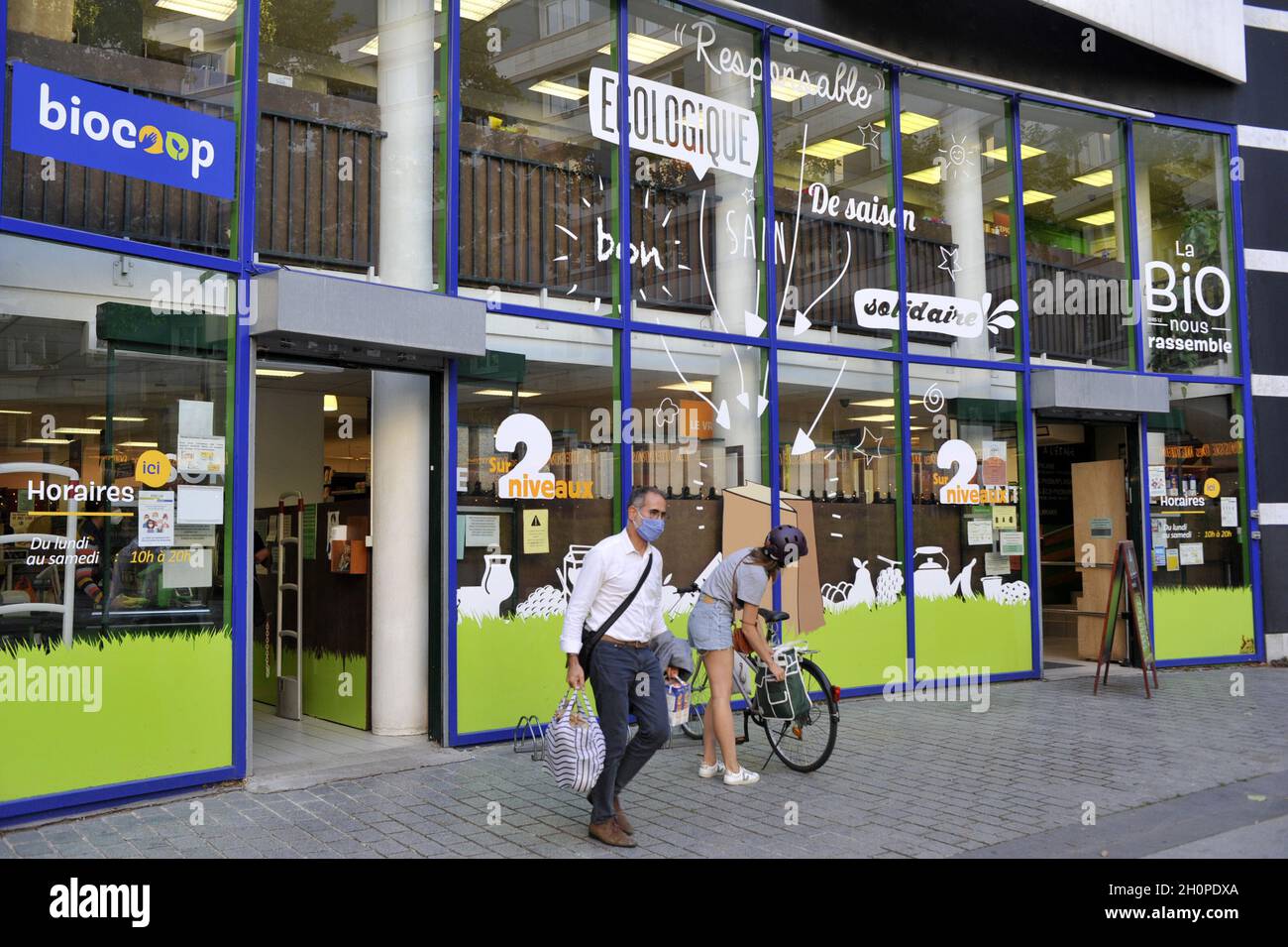 FRANCE. PARIS (75) 12 TH DISTRICT. A BIOCOOP SUPERMARKET ( BIOCOOP IS ...
