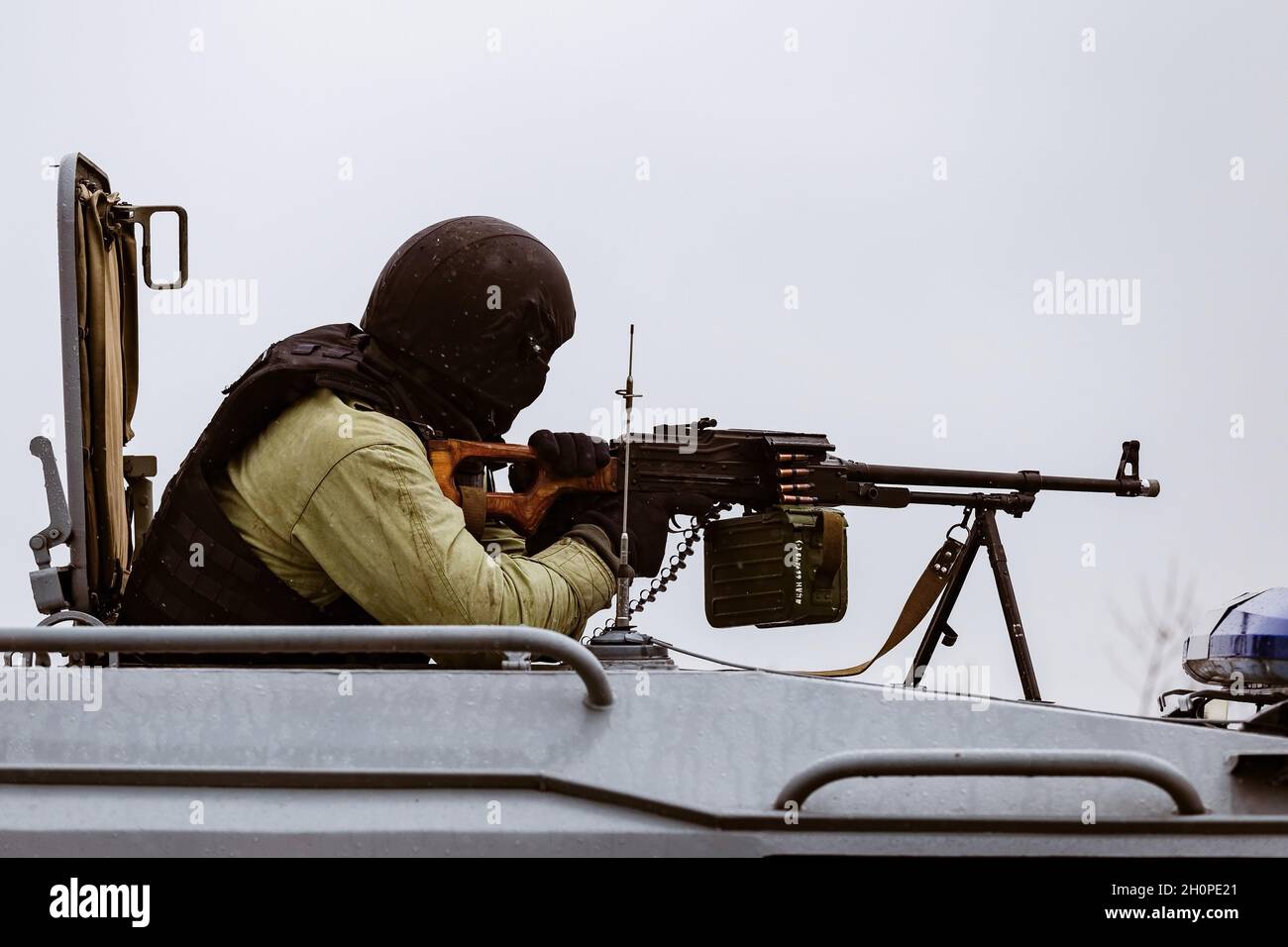 National Guard Armored Truck High Resolution Stock Photography and ...