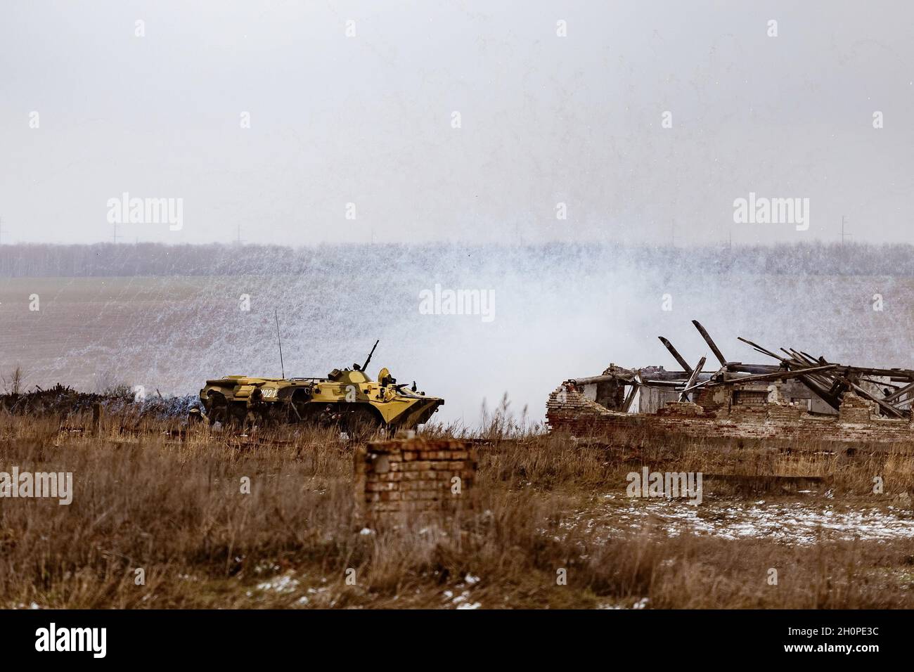 Armored car seen next to Rosguard Undermining during the assault on the ...