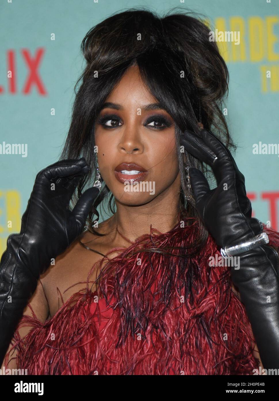 Los Angeles, USA. 13th Oct, 2021. Kelly Rowland arrives at THE HARDER ...