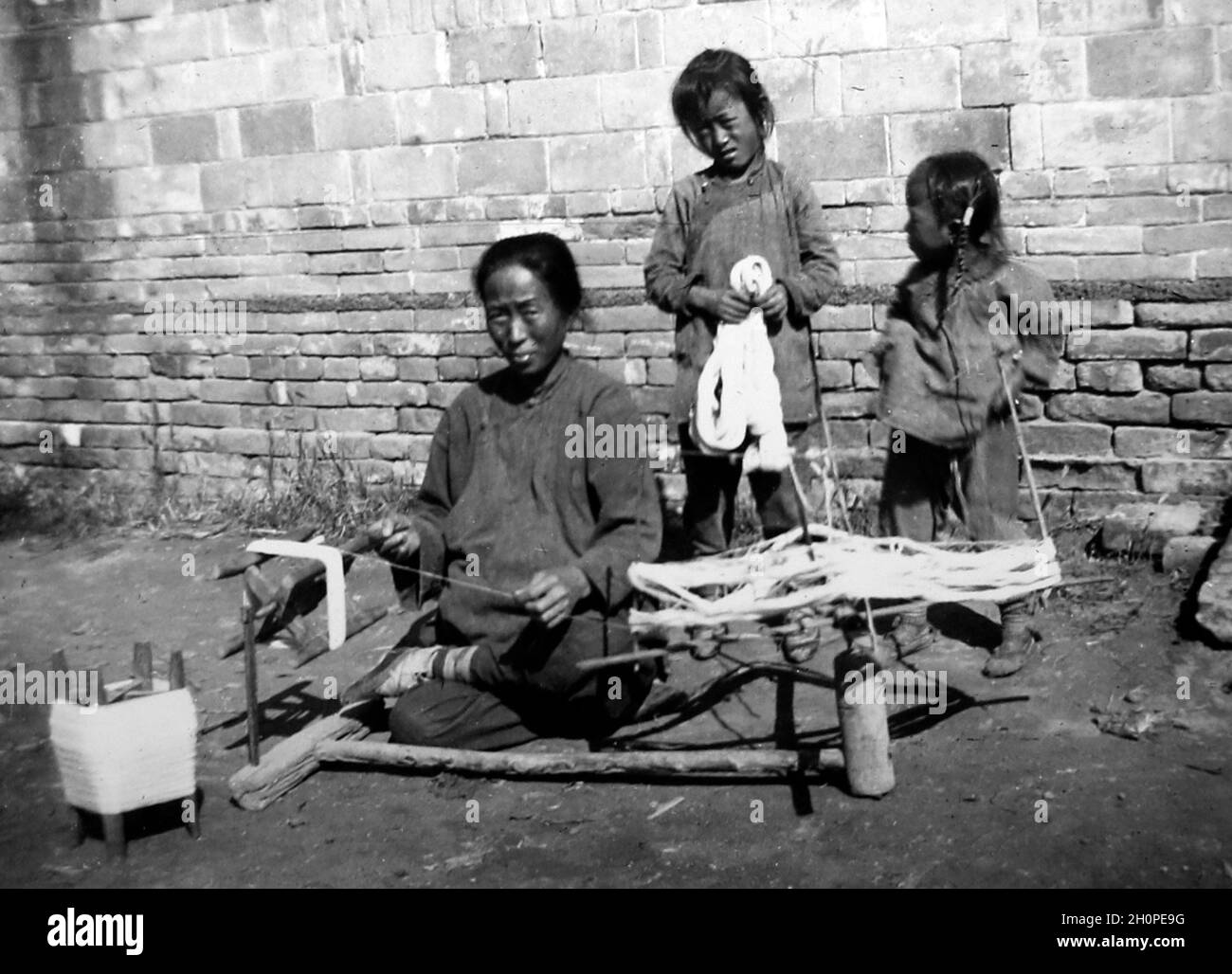 Yarn winding hi-res stock photography and images - Alamy