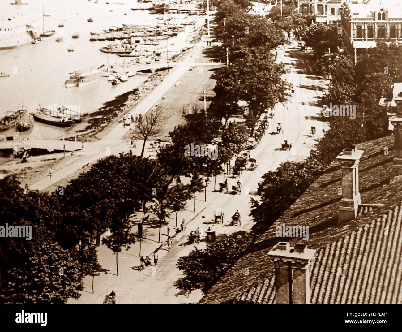 The French Quarter, Shanghai, China, Victorian period Stock Photo - Alamy