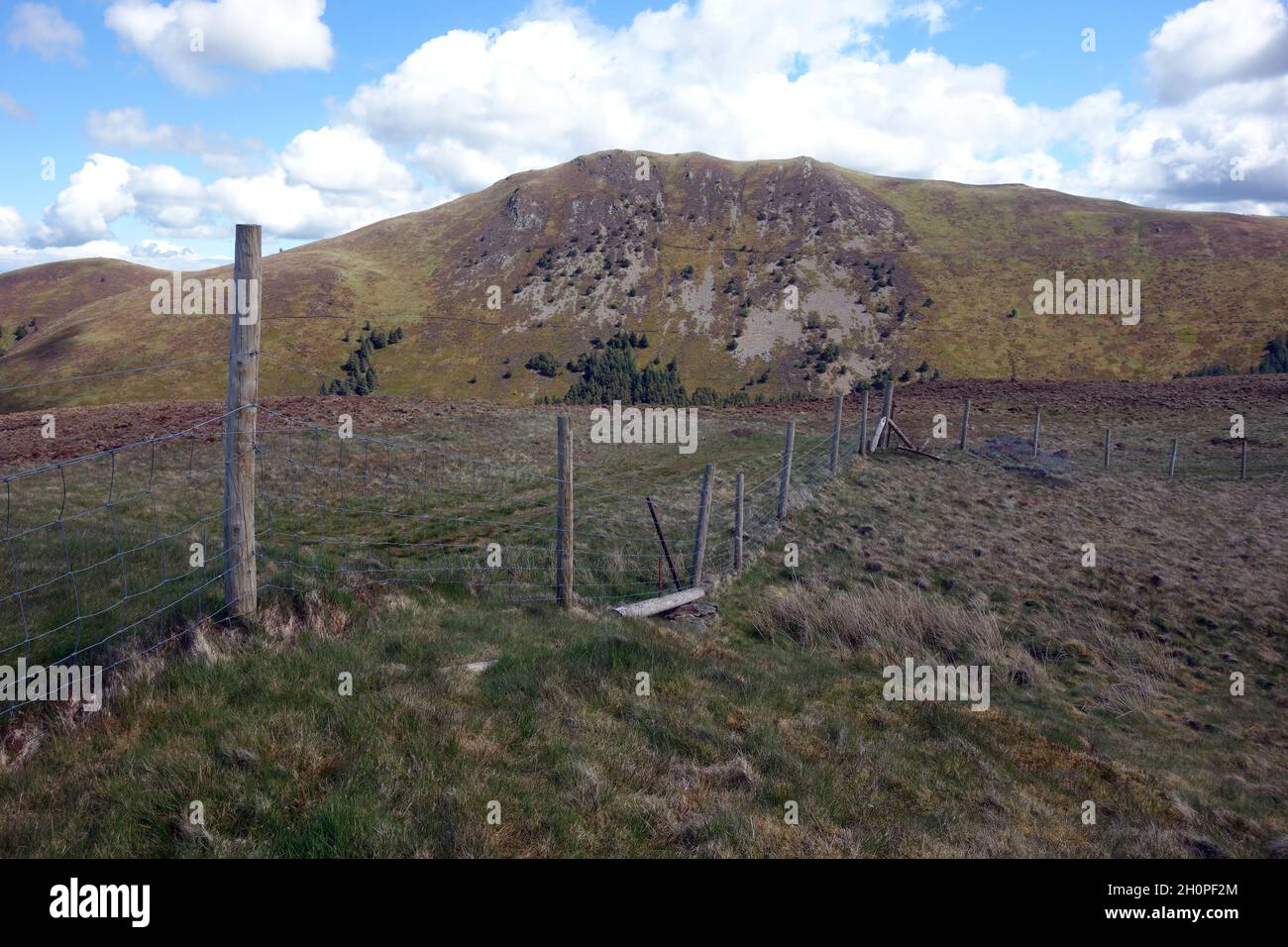 The Wainwright 'Blake Fell' from the Summit of 'Low Pen' in the Lake ...