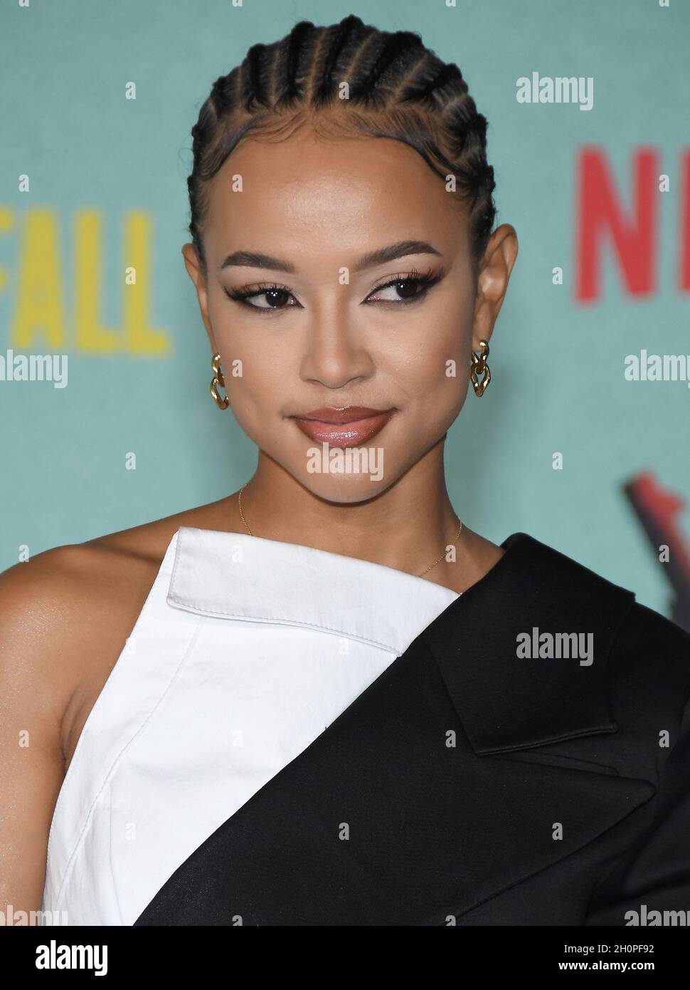 Los Angeles, USA. 13th Oct, 2021. Karrueche Tran arrives at THE HARDER ...