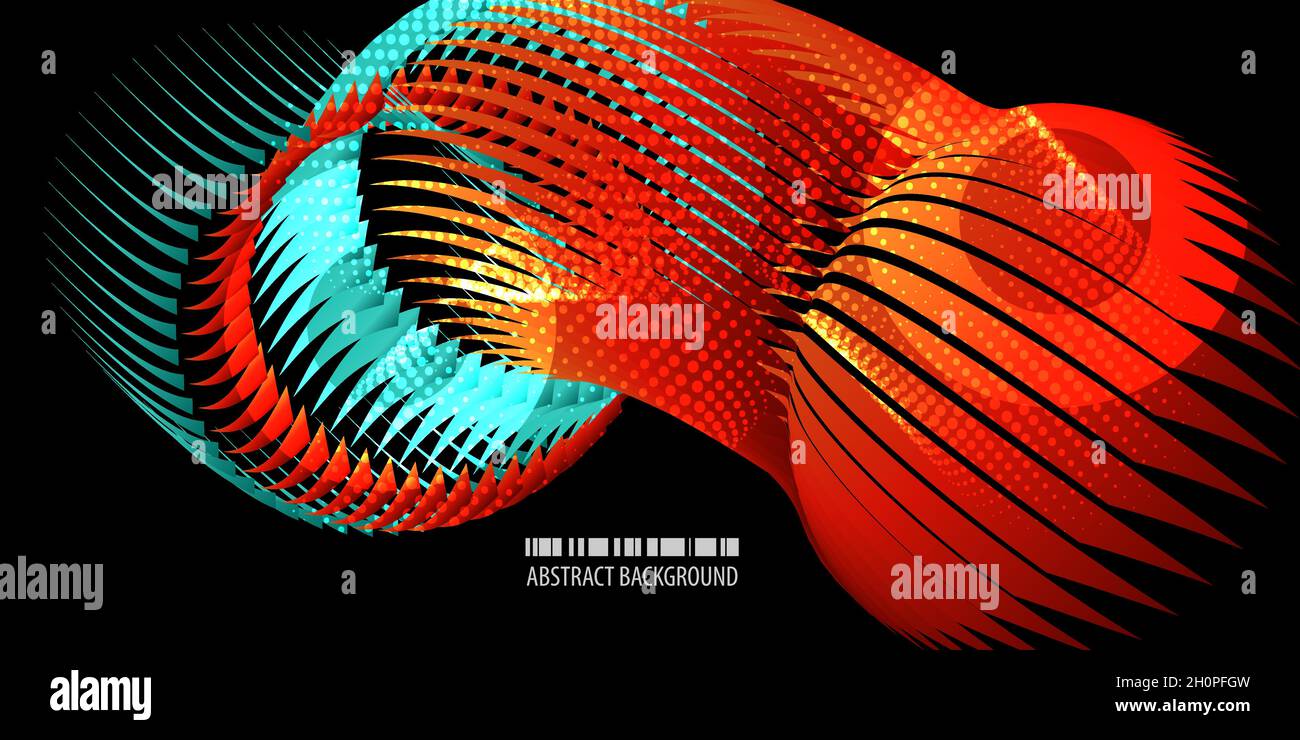 Blends geometric shapes hi-res stock photography and images - Alamy