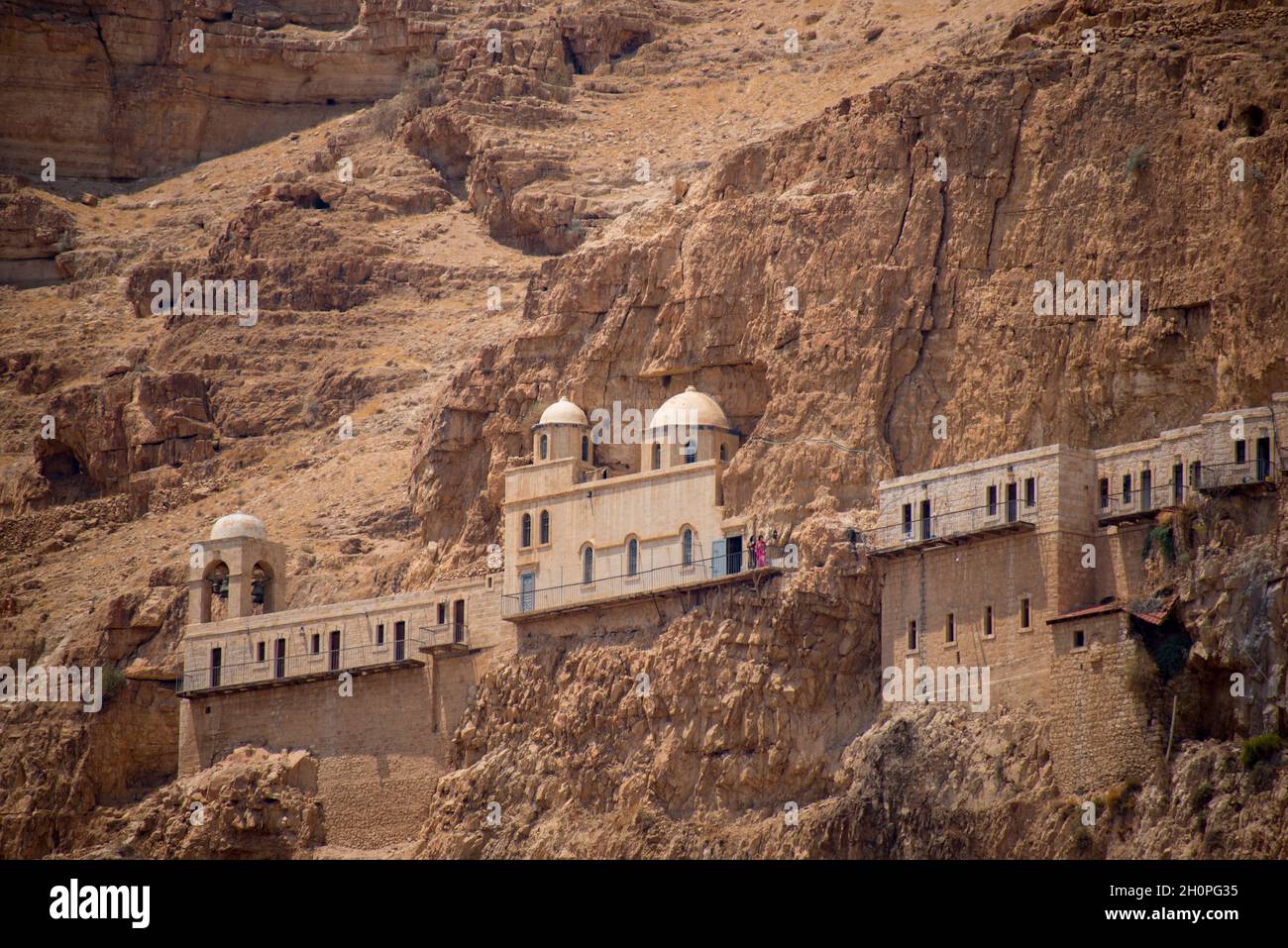 Asia, Middle East, Israel, Palestine, Jericho, Monastery of the ...