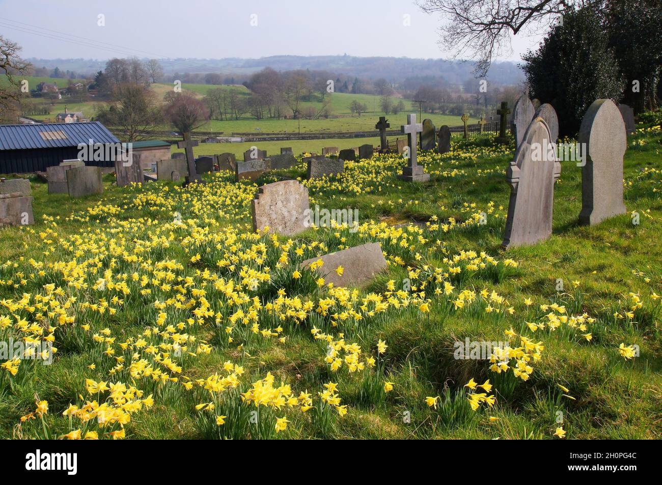Ellastone church hi-res stock photography and images - Alamy
