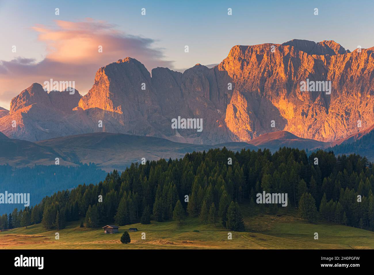 Alpe di Siusi (German; Seiser Alm) is a Dolomite plateau and the ...