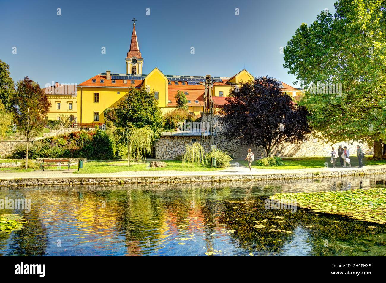 Tapolca, Hungary, HDR Image Stock Photo - Alamy