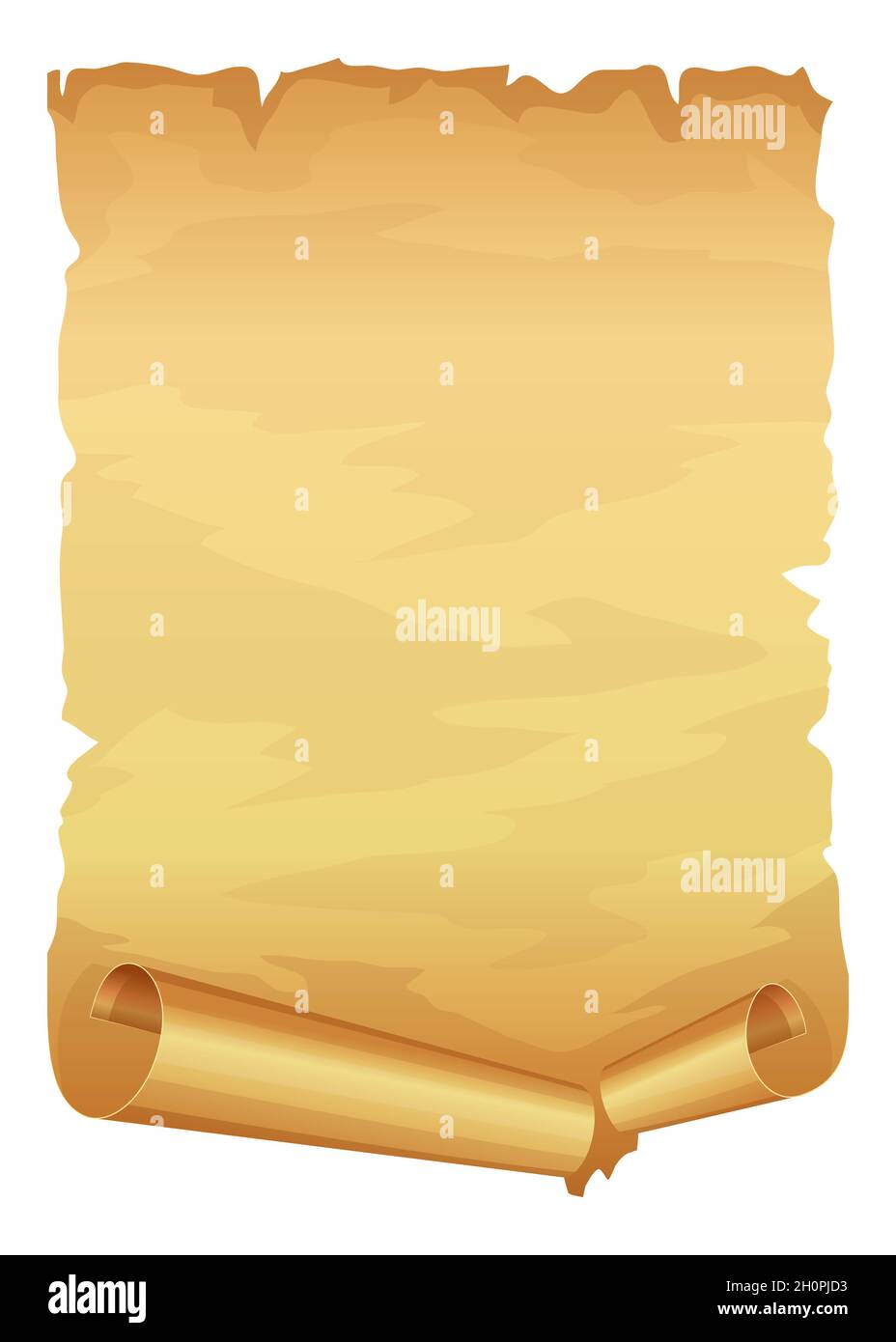 Big golden scroll parchment hi-res stock photography and images - Alamy