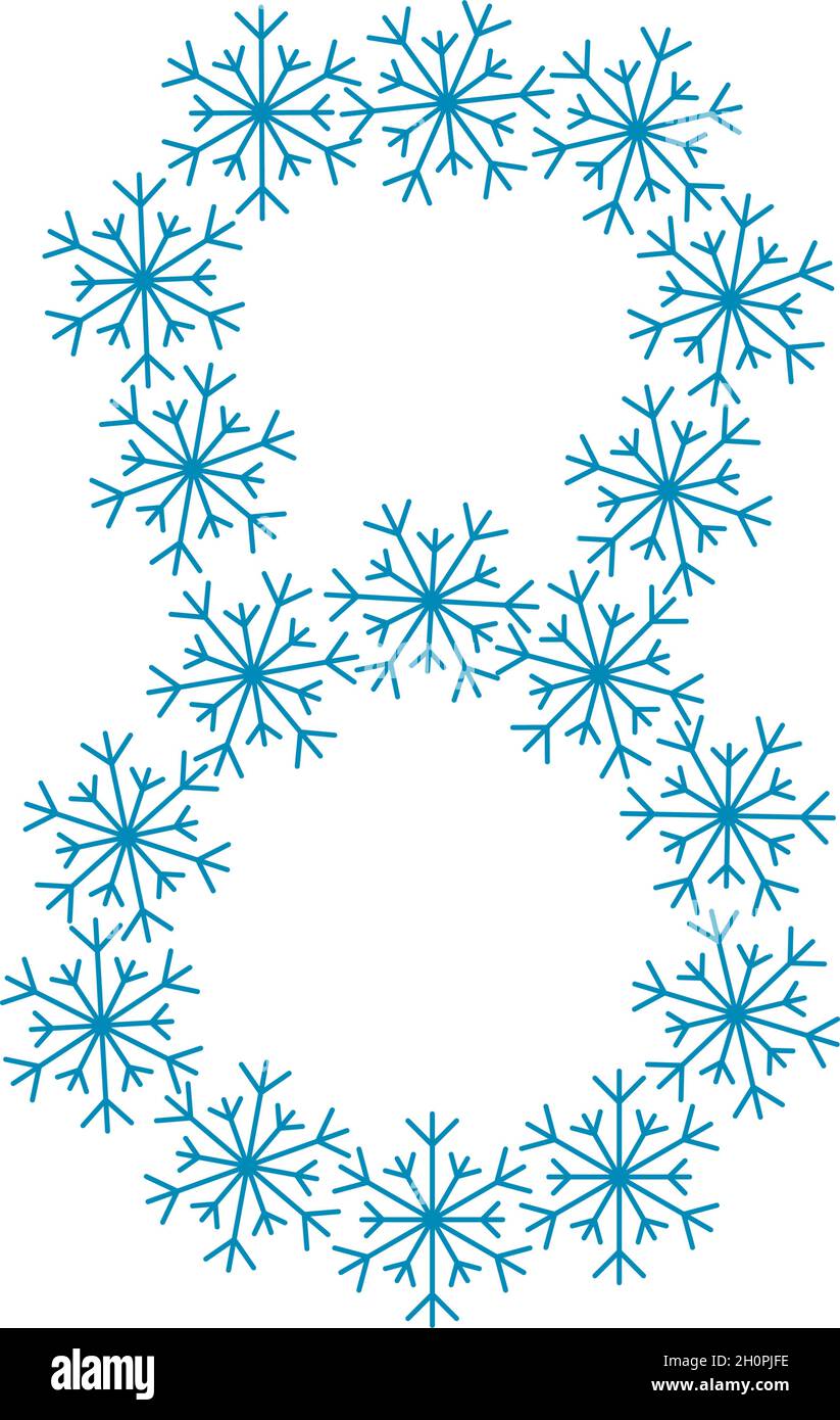 Eight number Stock Vector Images - Alamy