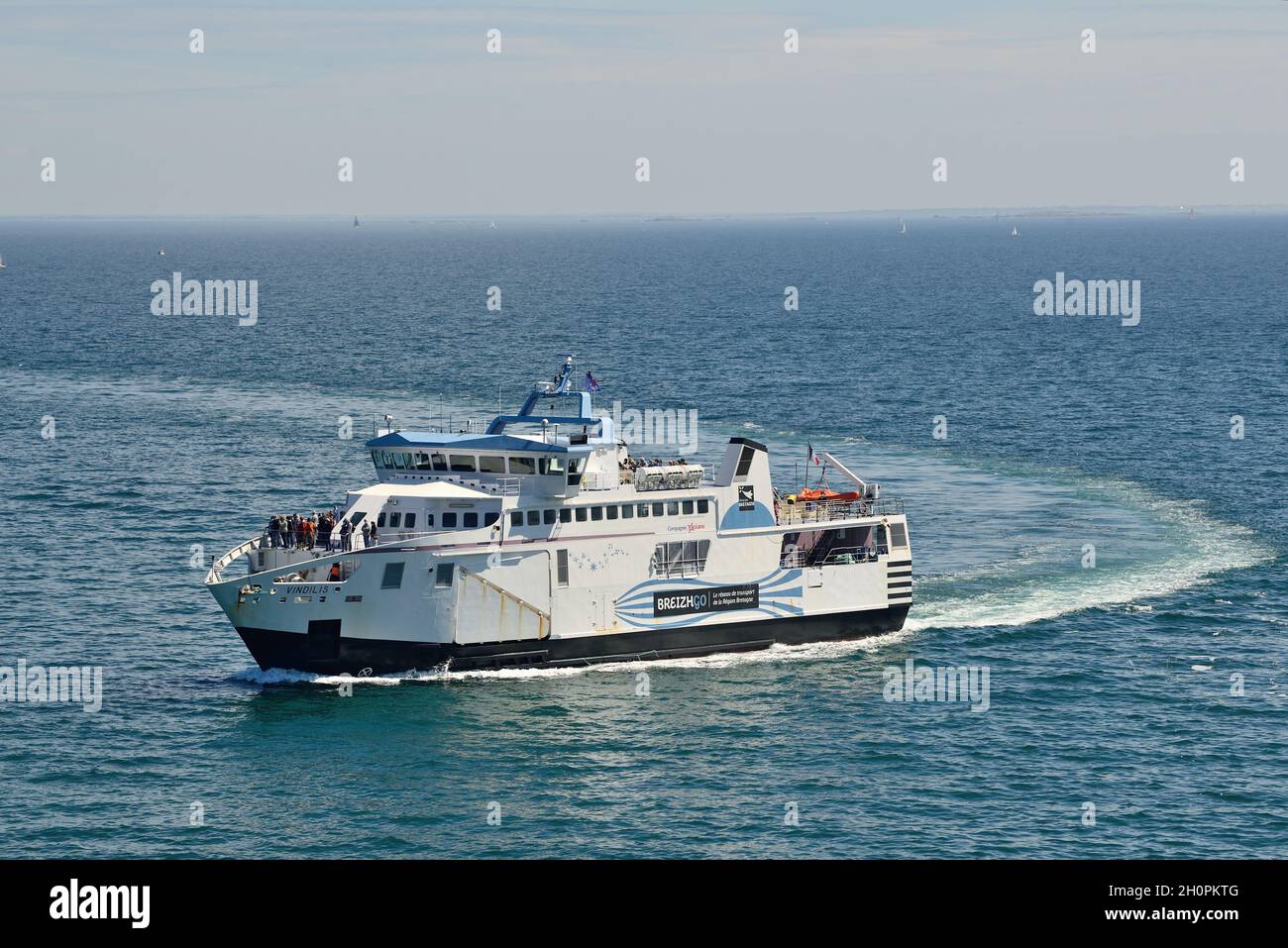 Belle Ile en Mer Island (off the coast of Brittany, north western ...