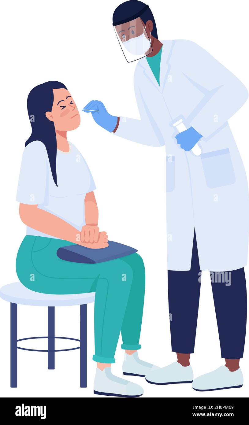 Cartoon Doctor Patient Cut Out Stock Images & Pictures - Alamy