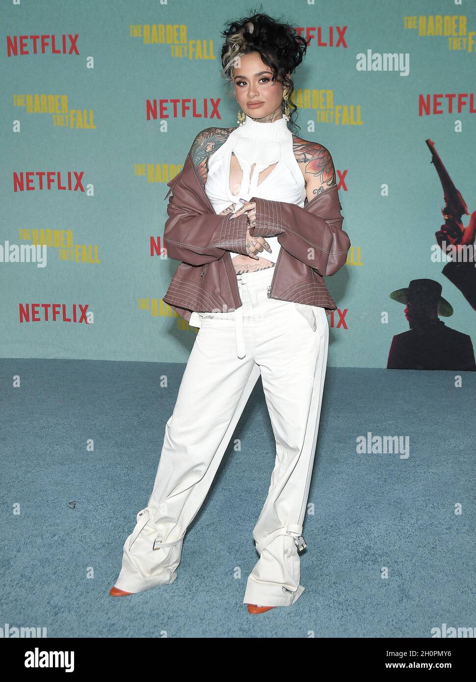 Los Angeles, USA. 13th Oct, 2021. Kehlani arrives at THE HARDER THEY ...
