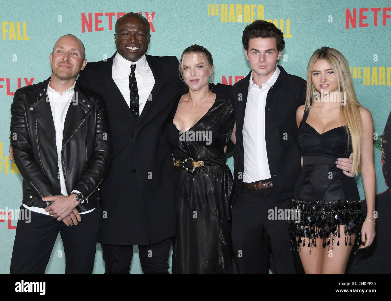 CA , USA, October 13, 2021. CA , USA, October 13, 2021. (L-R) Guest ...