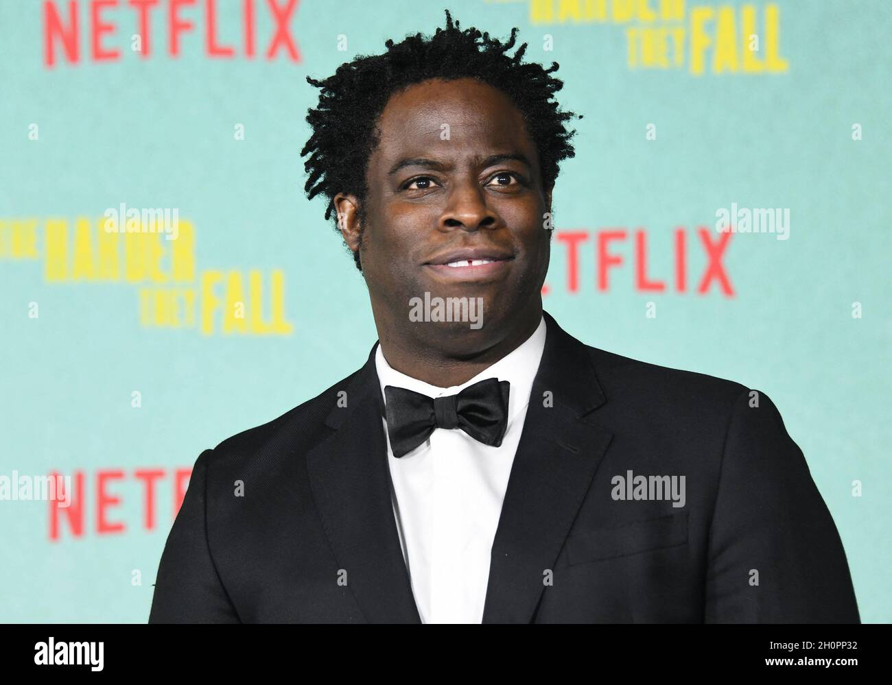Los Angeles, USA. 13th Oct, 2021. Jeymes Samuel arrives at THE HARDER ...