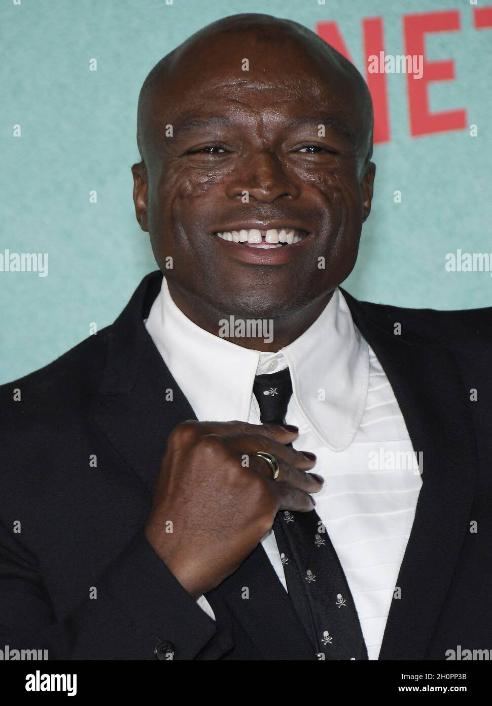 Los Angeles, USA. 13th Oct, 2021. Seal arrives at THE HARDER THEY FALL ...