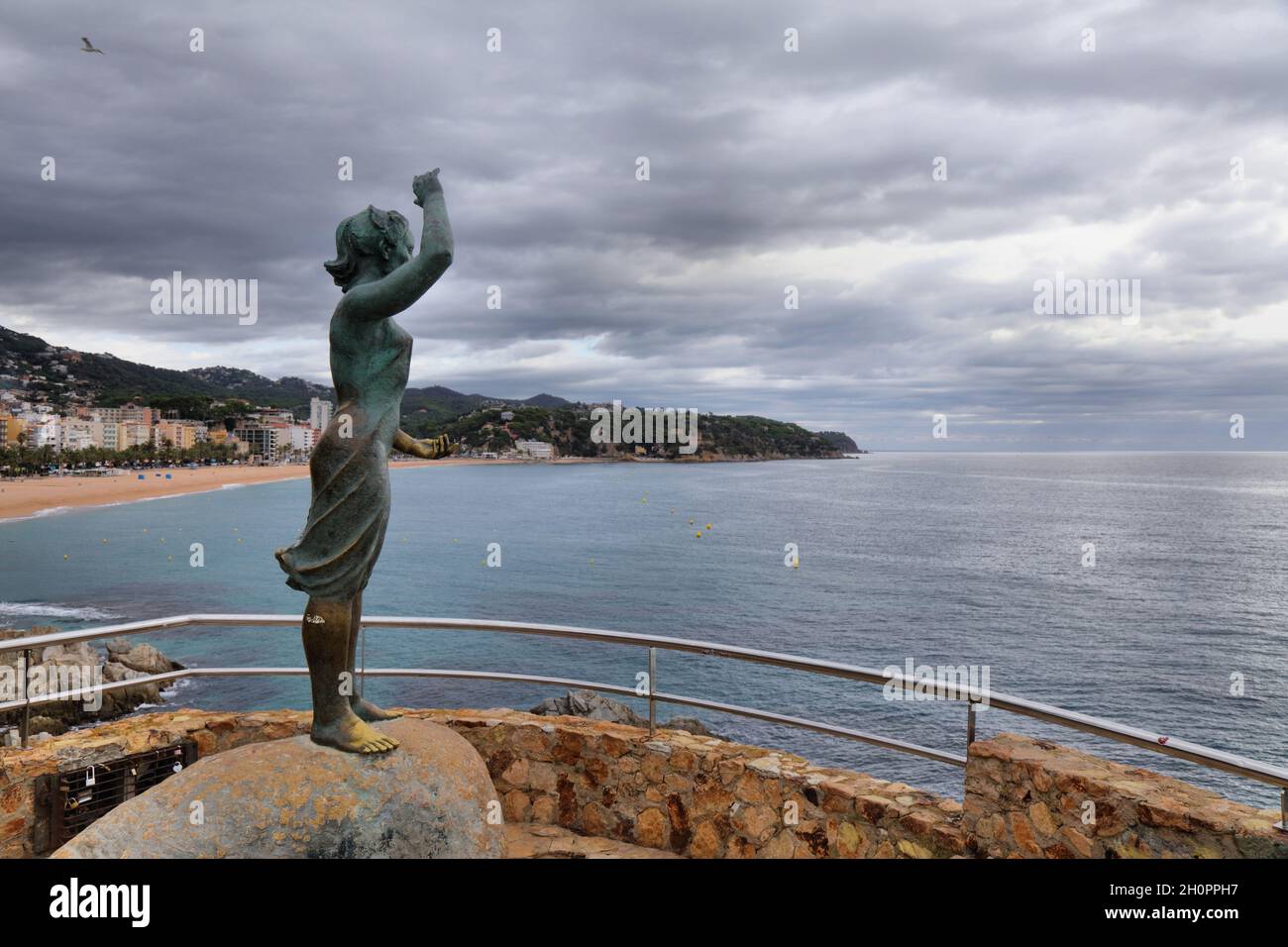LLORET DE MAR, SPAIN - OCTOBER 6, 2021: Dona Marinera (Fisherman's Wife ...