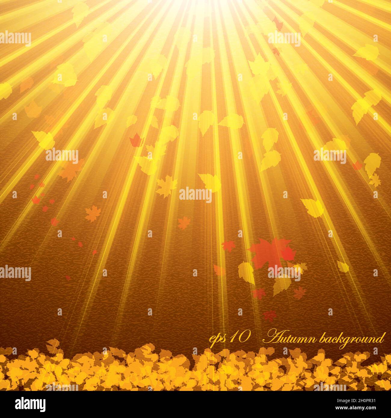 Orange ray background Stock Vector Images - Alamy