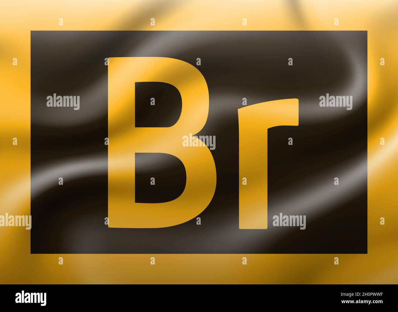 Adobe Bridge logo Stock Photo - Alamy