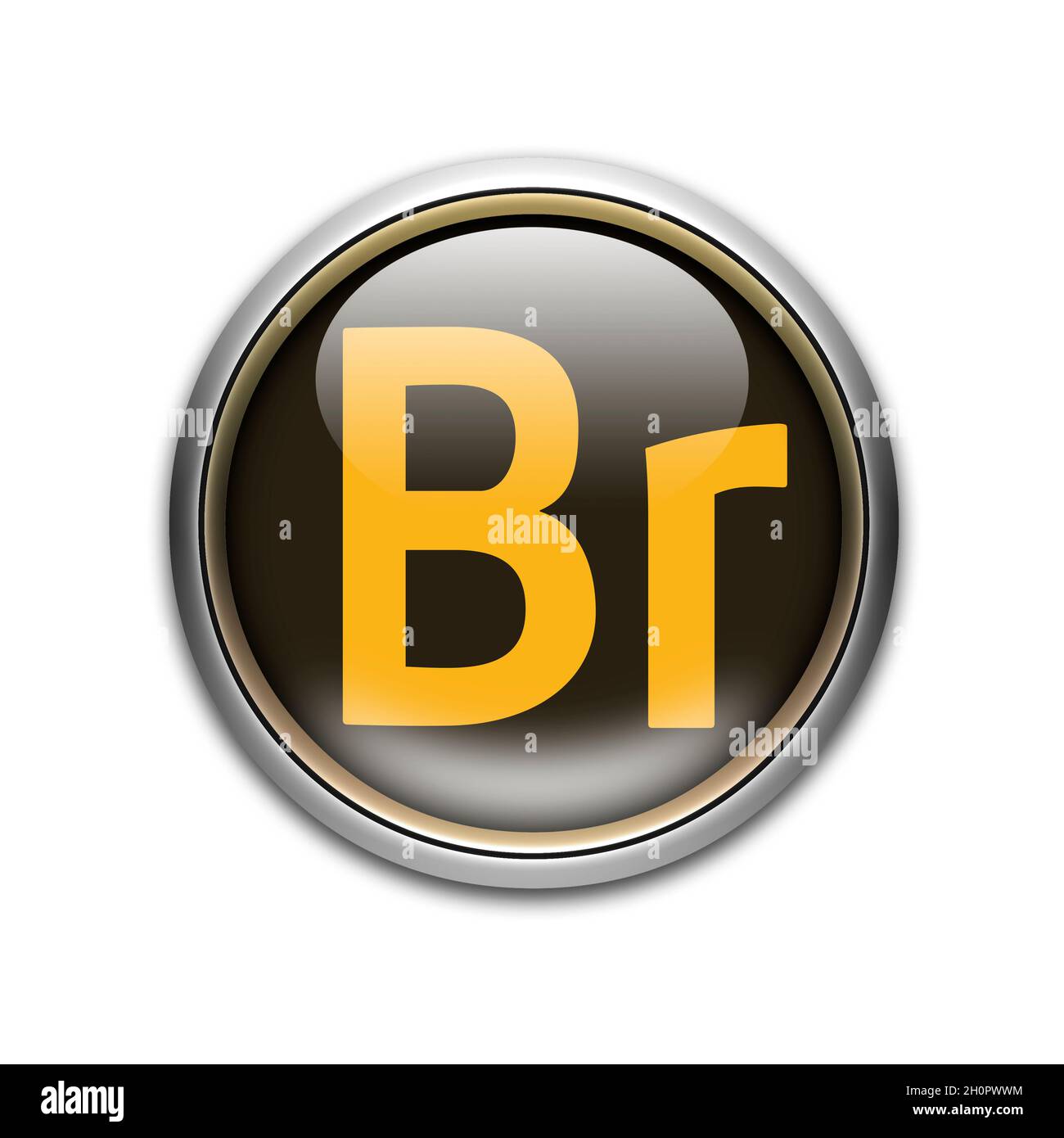 Adobe Bridge logo Stock Photo - Alamy