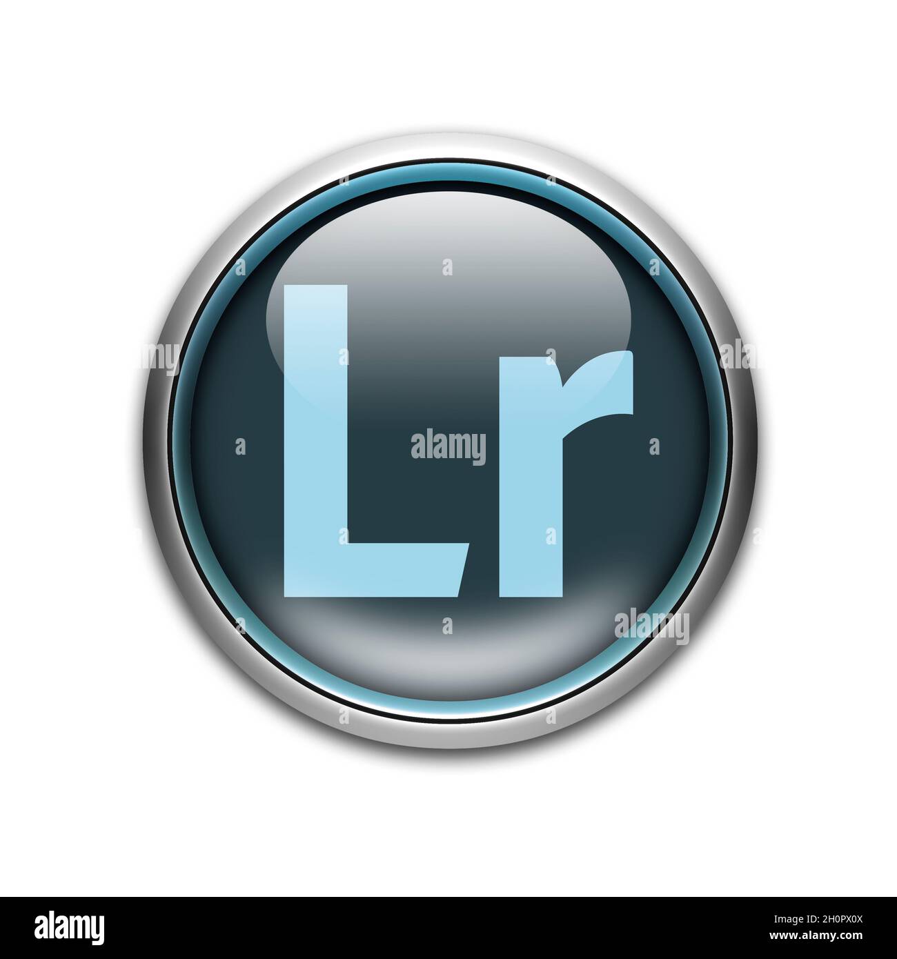 Adobe Lightroom logo Stock Photo - Alamy