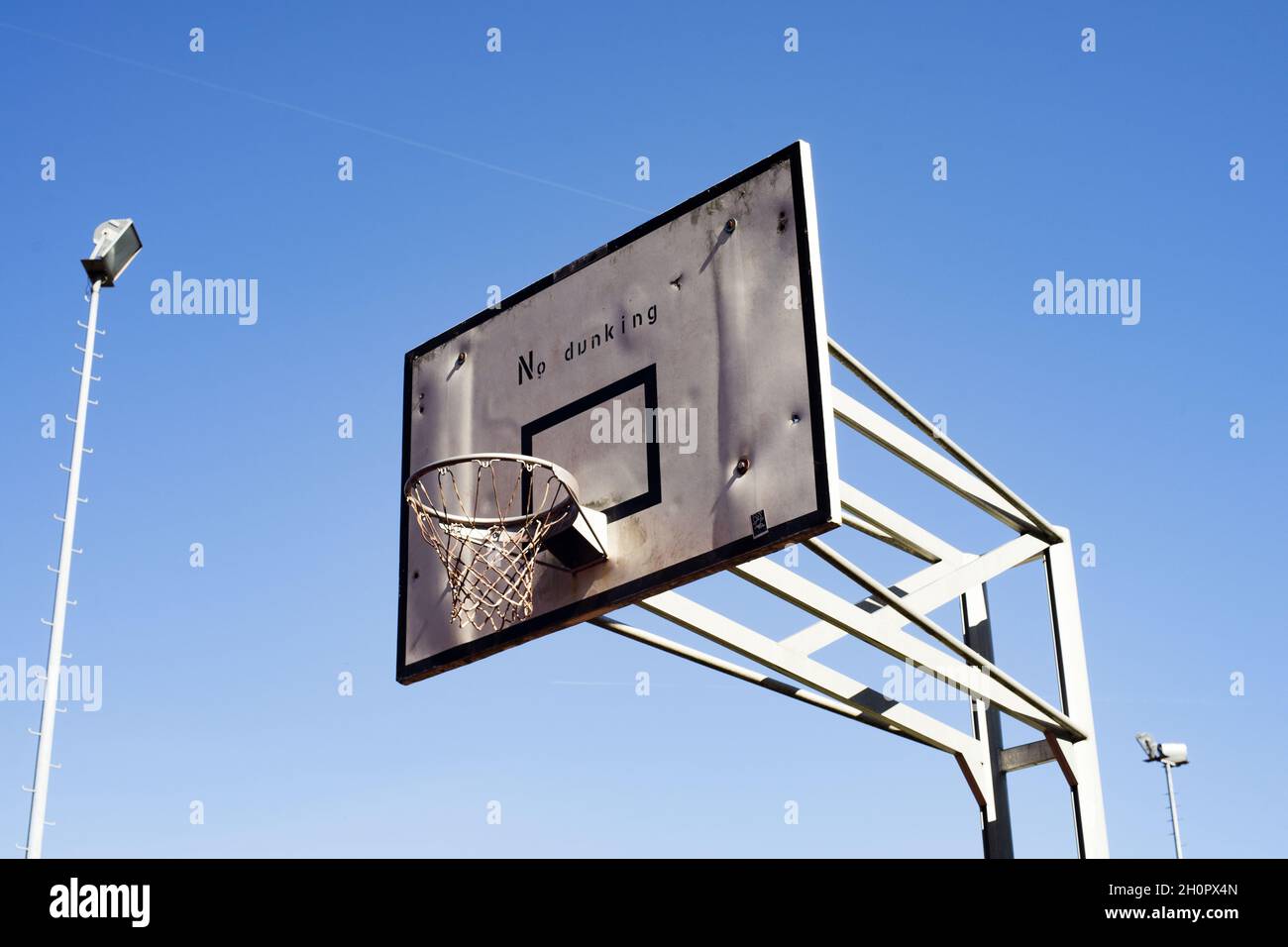 No dunking hi-res stock photography and images - Alamy