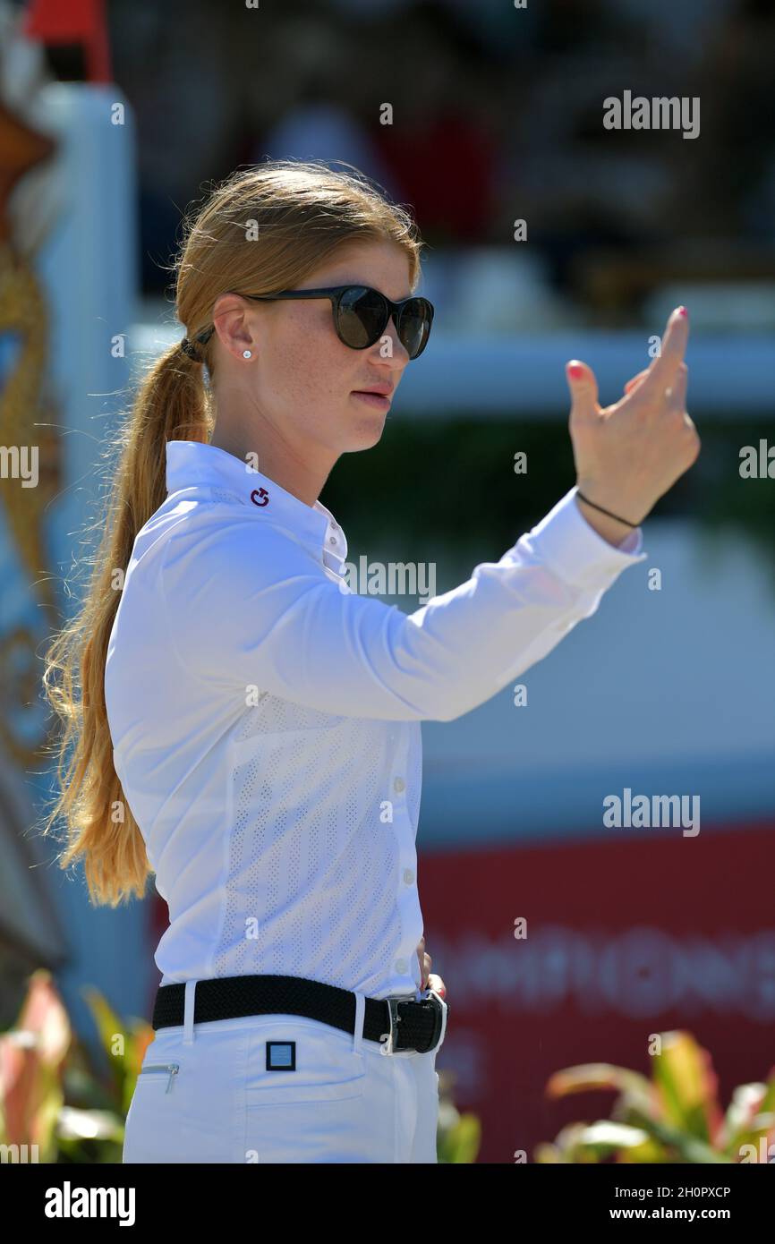 MIAMI BEACH, FL - APRIL 06: Jennifer Gates attends the Longines Global ...