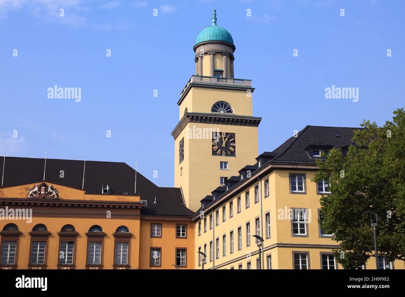 Witten city in Germany. Town Hall (Rathaus Stock Photo - Alamy