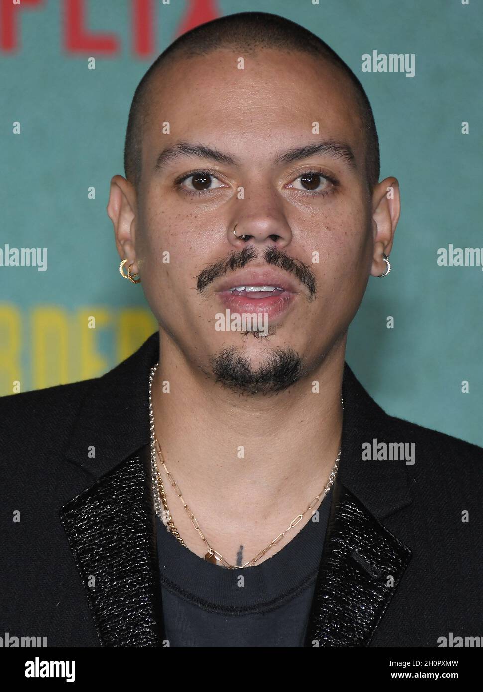 Los Angeles, USA. 13th Oct, 2021. Evan Ross arrives at THE HARDER THEY ...