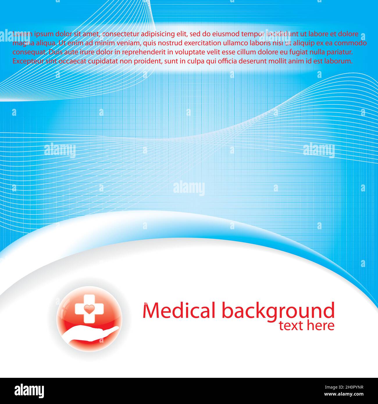 Abstract blue red grid medical background Stock Vector Image & Art - Alamy