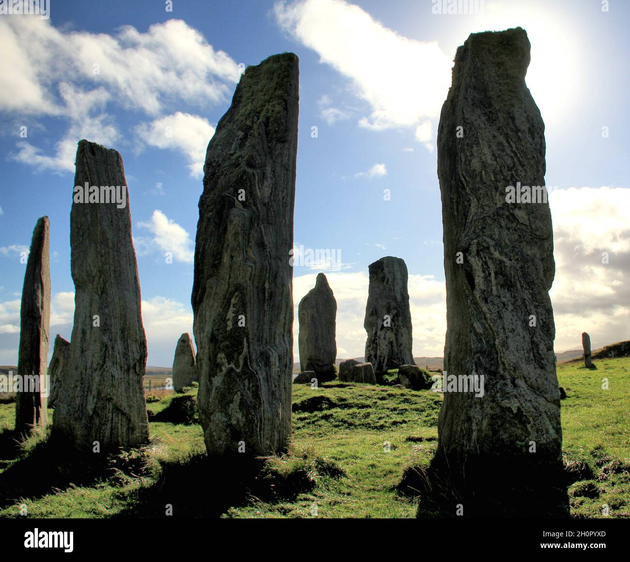 Callanish Stones on the Isle of Lewis, Scotland Stock Photo - Alamy