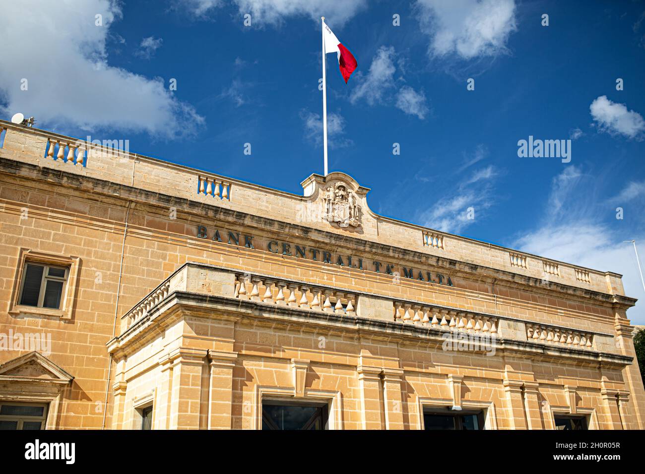 Maltese bank facade hi-res stock photography and images - Alamy