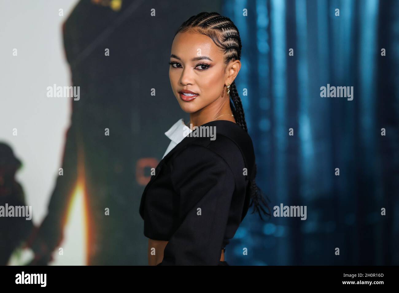 LOS ANGELES, CALIFORNIA, USA - OCTOBER 13: Actress Karrueche Tran ...