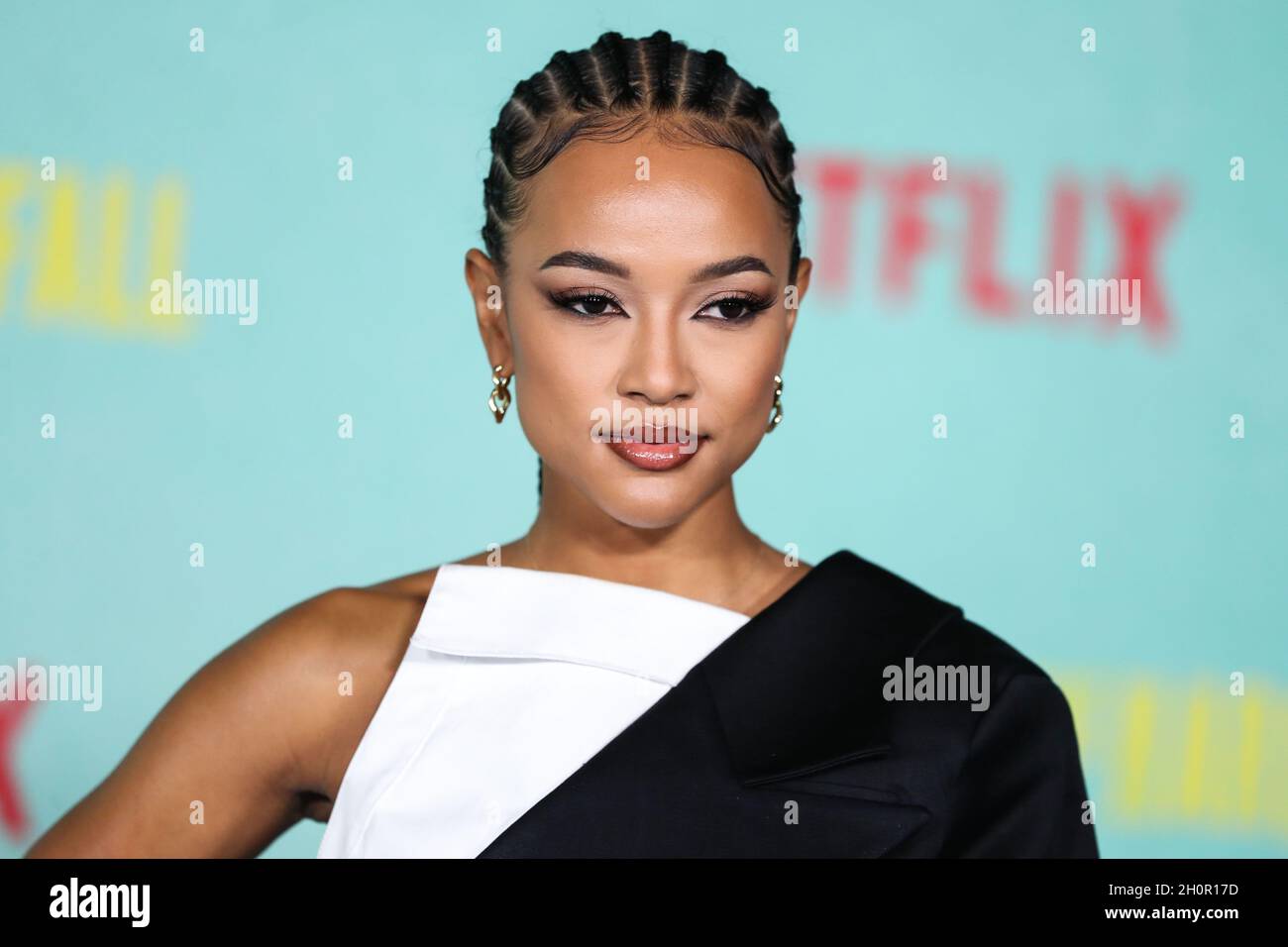 LOS ANGELES, CALIFORNIA, USA - OCTOBER 13: Actress Karrueche Tran ...