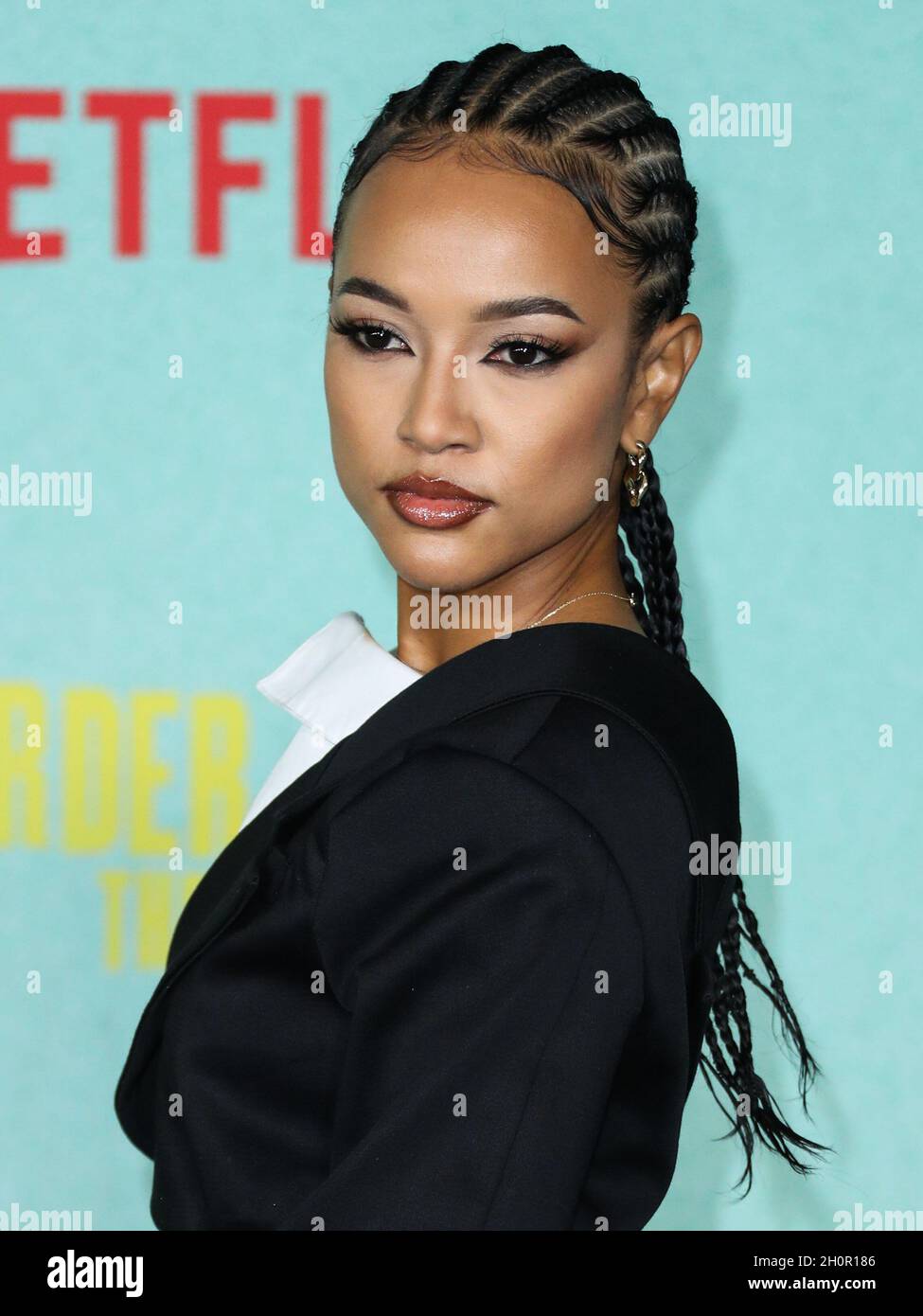 LOS ANGELES, CALIFORNIA, USA - OCTOBER 13: Actress Karrueche Tran ...