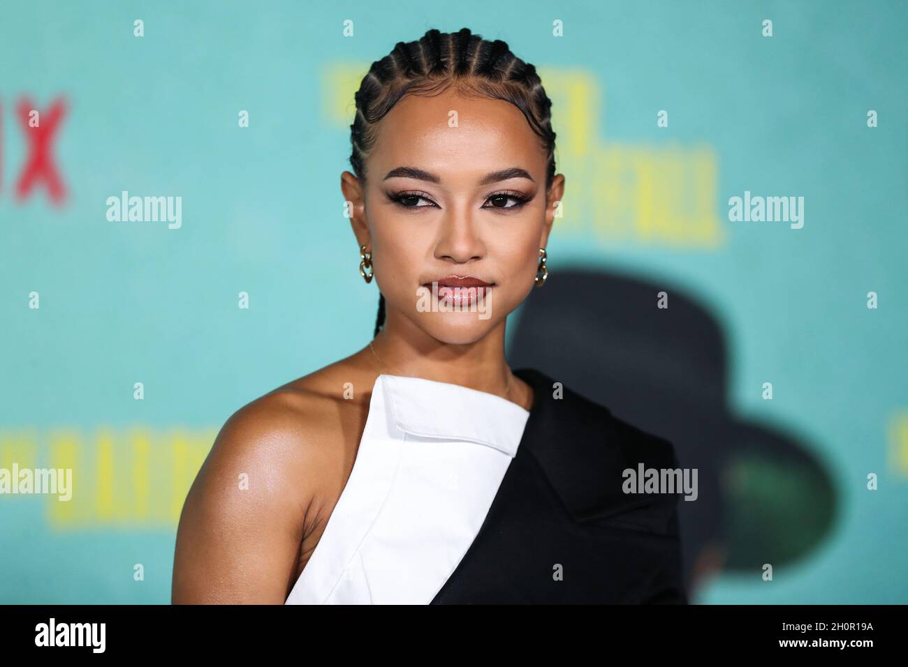 LOS ANGELES, CALIFORNIA, USA - OCTOBER 13: Actress Karrueche Tran ...