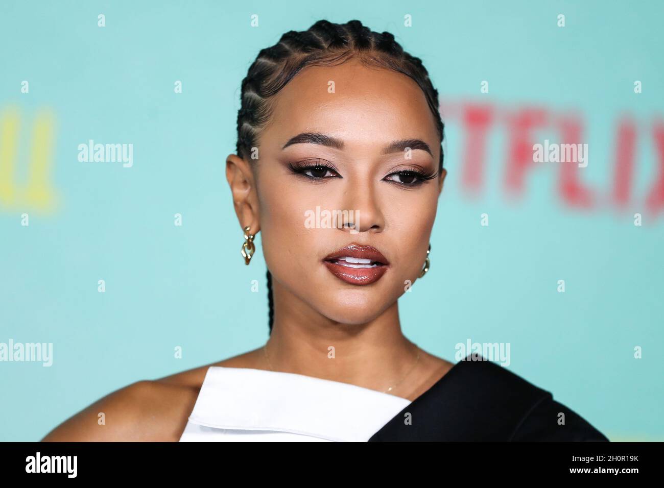 LOS ANGELES, CALIFORNIA, USA - OCTOBER 13: Actress Karrueche Tran ...