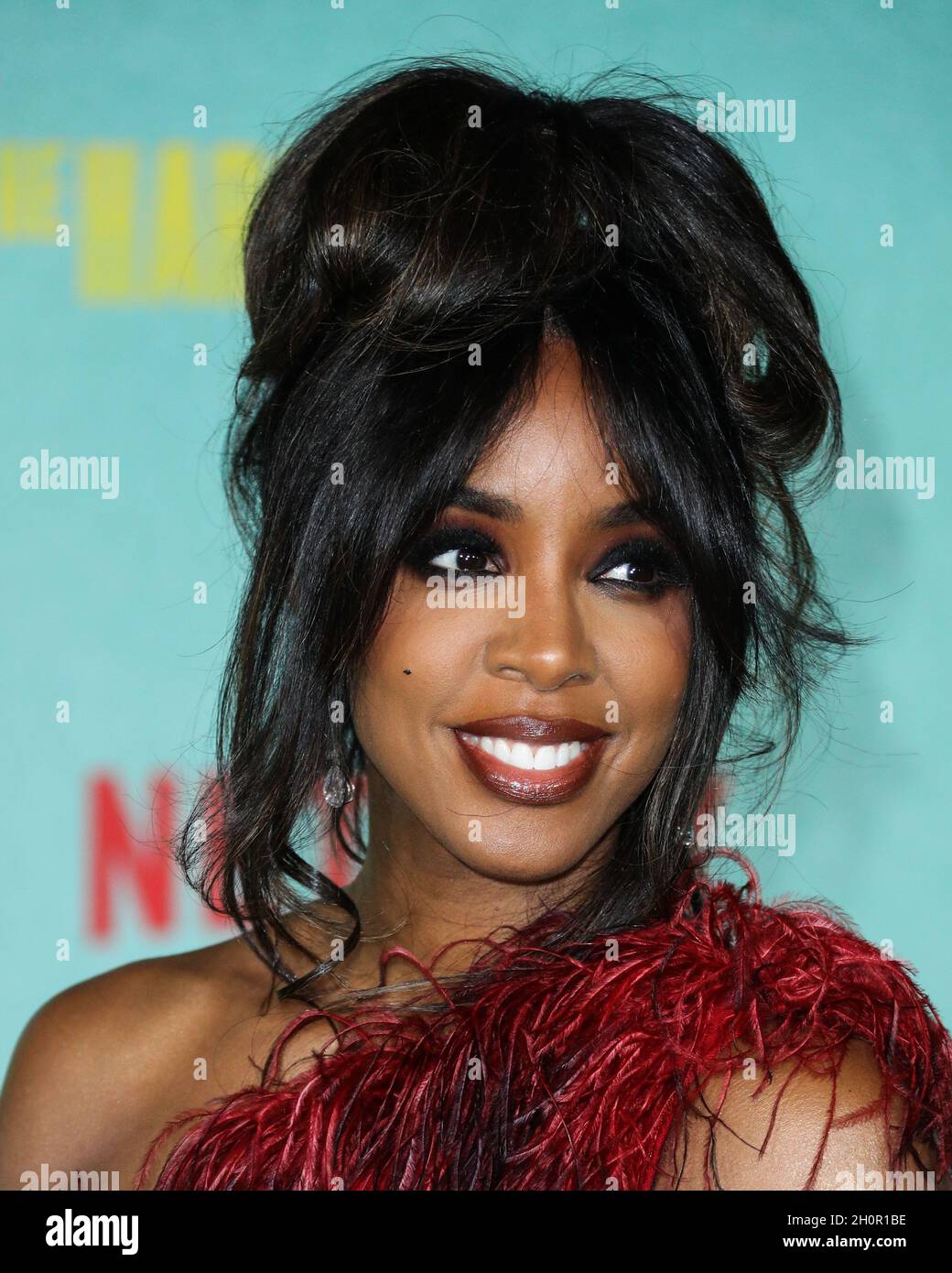 LOS ANGELES, CALIFORNIA, USA - OCTOBER 13: Singer Kelly Rowland arrives ...