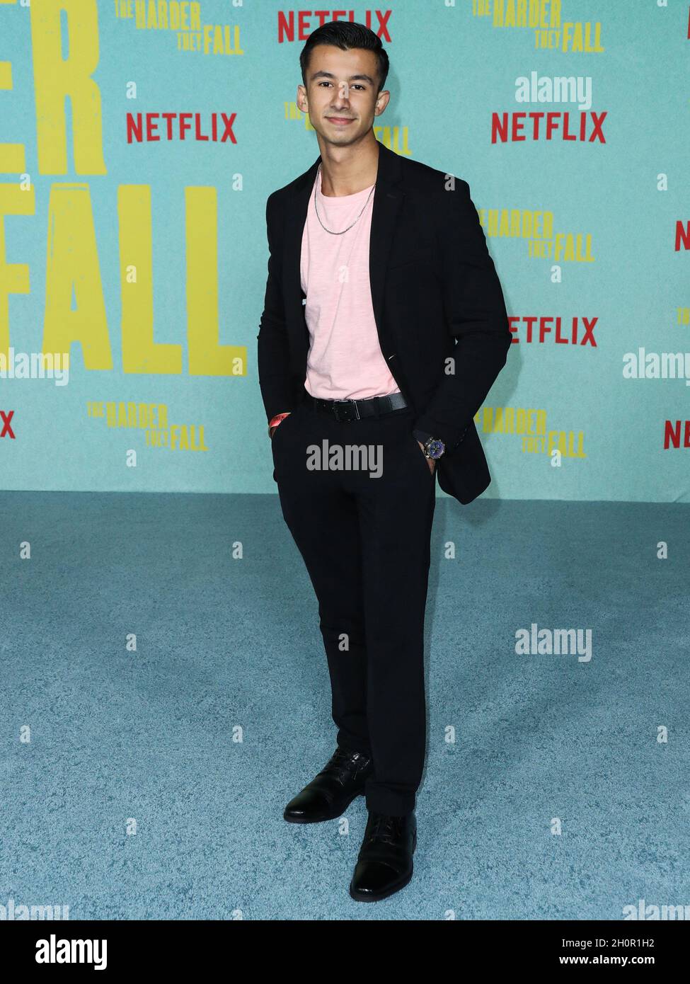 LOS ANGELES, CALIFORNIA, USA - OCTOBER 13: Matt Ramos arrives at the ...