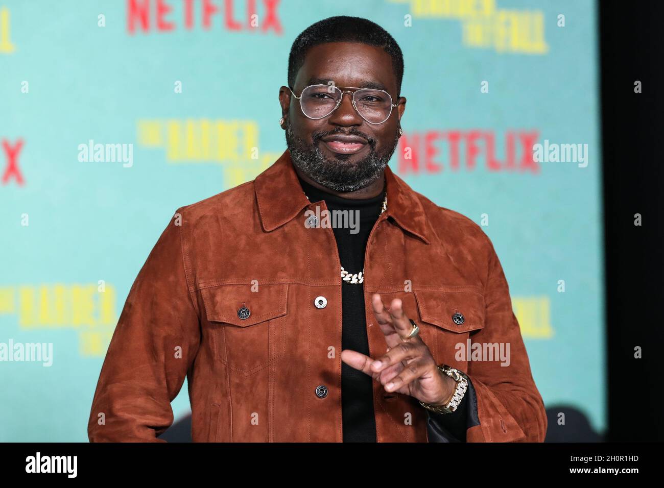 LOS ANGELES, CALIFORNIA, USA - OCTOBER 13: Actor Lil Rel Howery arrives ...