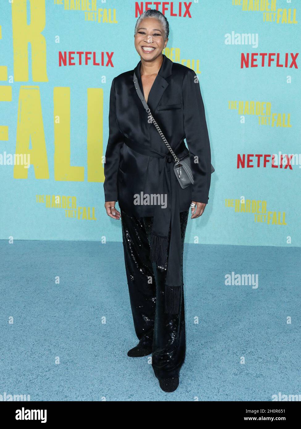 LOS ANGELES, CALIFORNIA, USA - OCTOBER 13: Antoinette Messam arrives at ...