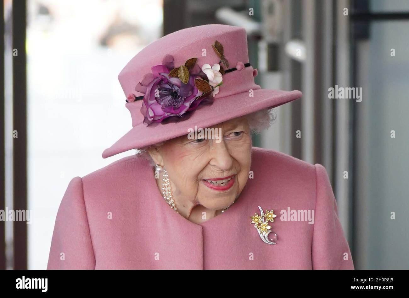 Queen Elizabeth II attends the opening ceremony of the sixth session of ...