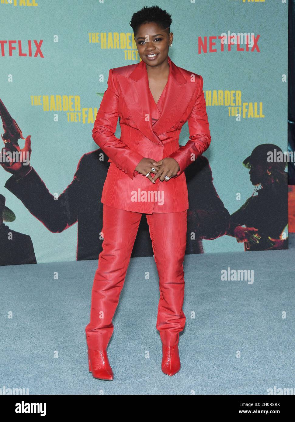 Los Angeles, USA. 13th Oct, 2021. Calesha "Bre-Z" Murray arrives at THE ...