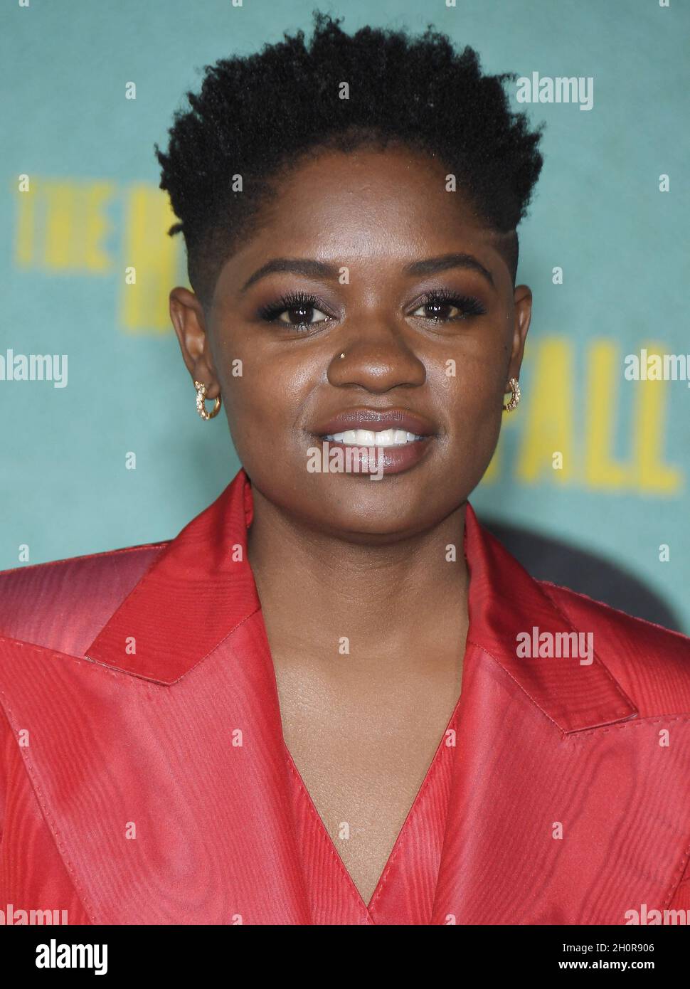 Los Angeles, USA. 13th Oct, 2021. Calesha "Bre-Z" Murray arrives at THE ...