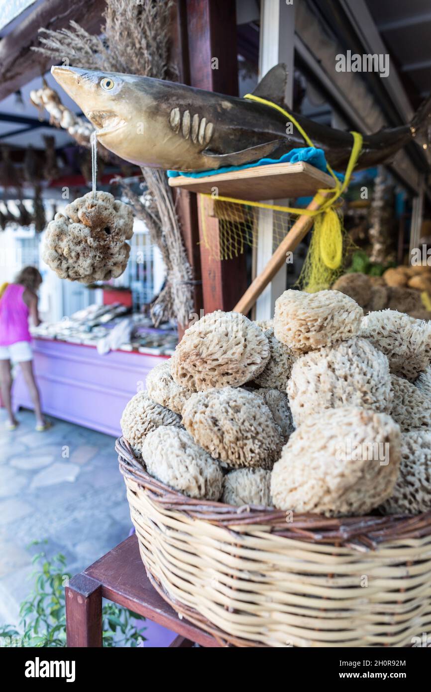 Greek shop display hi-res stock photography and images - Alamy