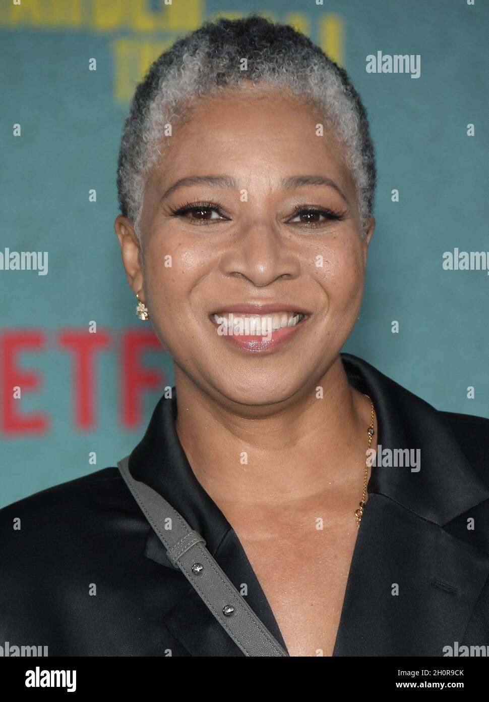 Antoinette Messam arrives at THE HARDER THEY FALL Los Angeles Special ...