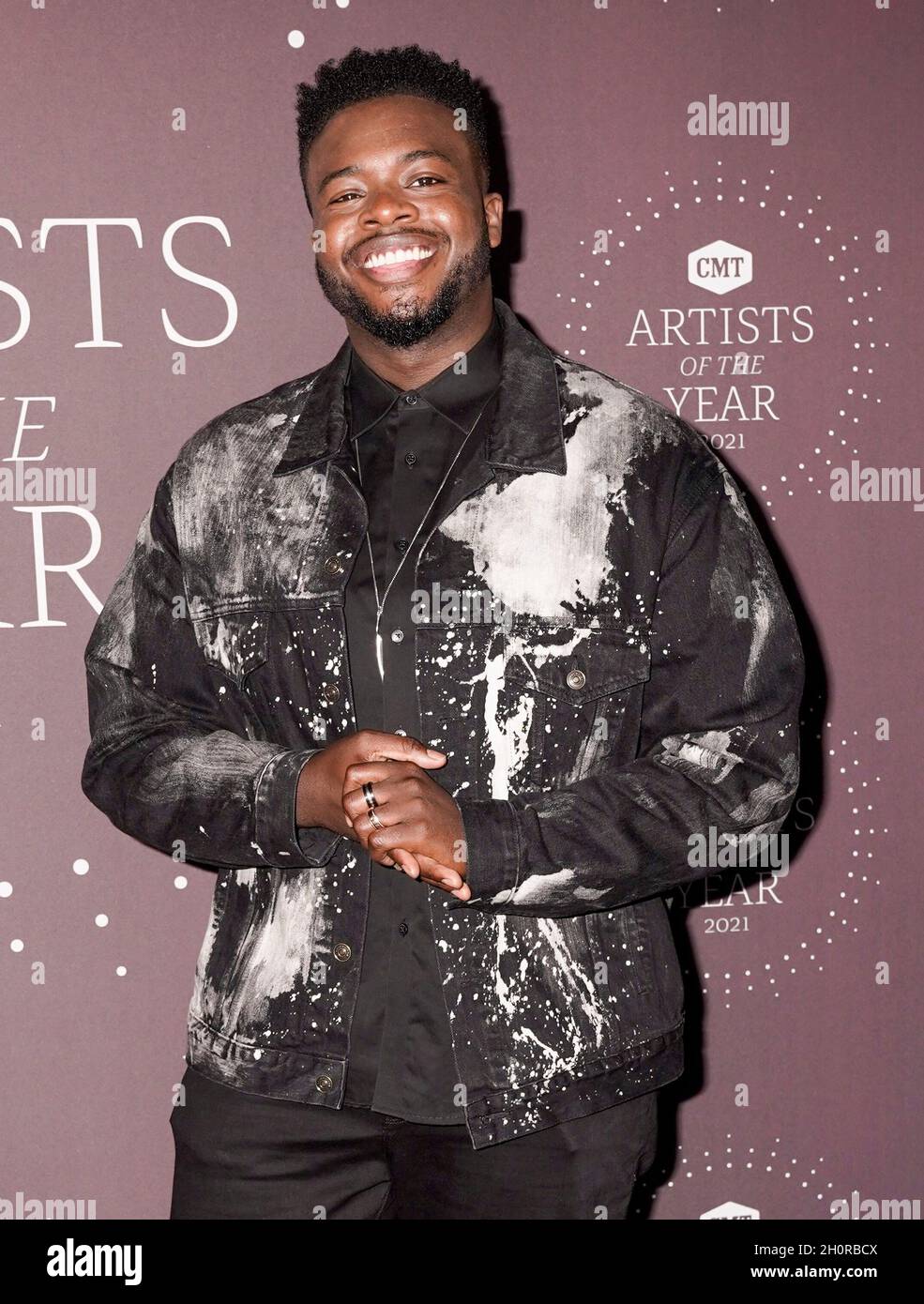 Kevin Olusola attends the 2021 CMT Artist of the Year on October 13 ...
