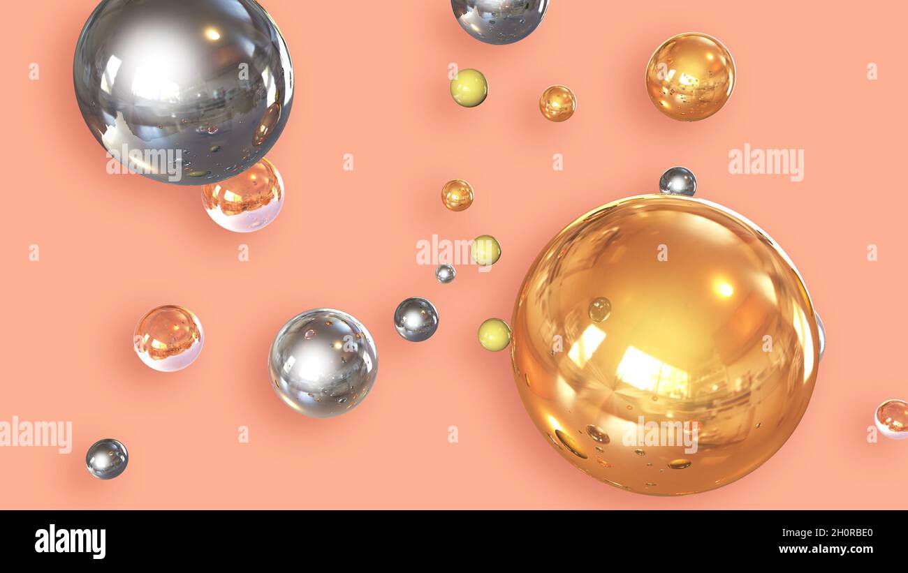 set of metal balls Stock Photo - Alamy