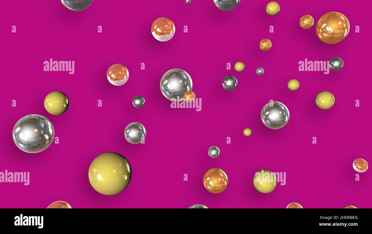 set of metal balls Stock Photo - Alamy